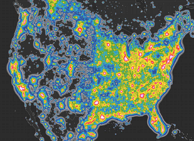 Measuring and Mapping Light Pollution – Explaining Science