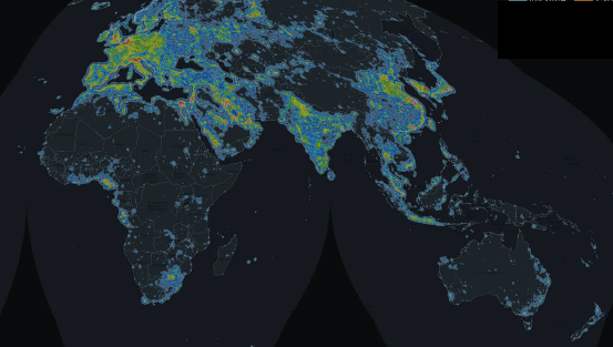 Measuring and Mapping Light Pollution – Explaining Science