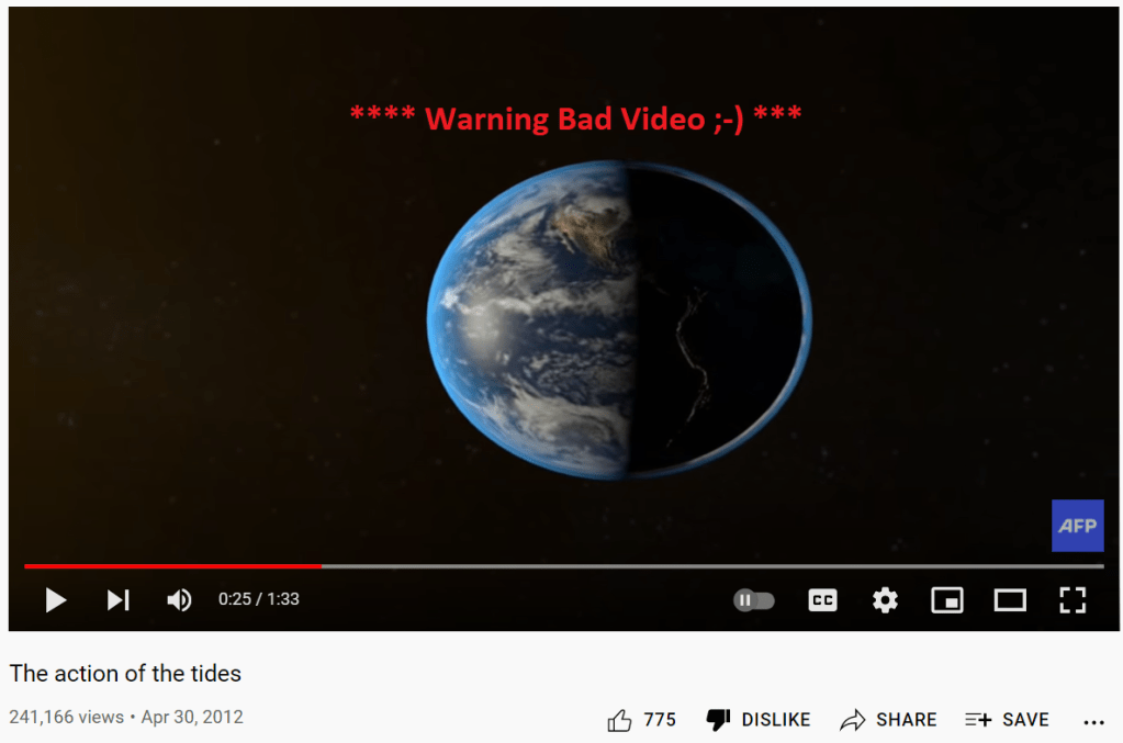 Overview of tides – Explaining Science